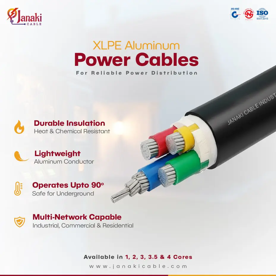 XLPE Aluminum Power Cables - Janaki Cable Industry Ltd